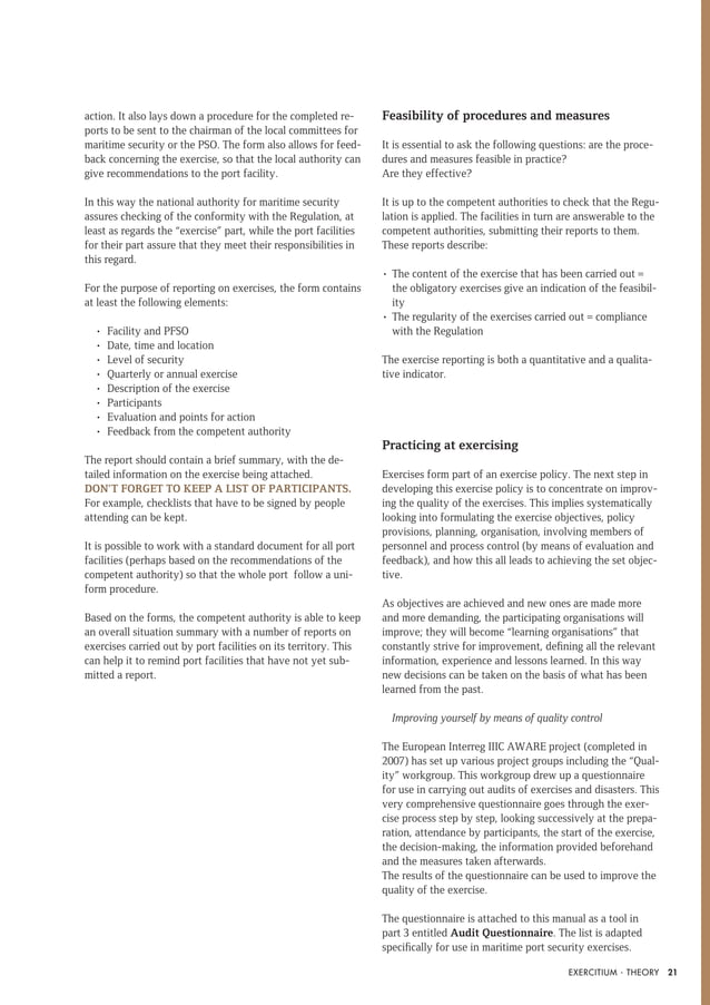 European handbook-of-maritime-security-exercises-and-drills | PDF ...
