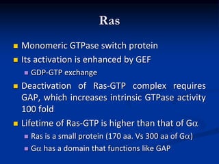 Enzyme linked cell surface receptors | PPTX