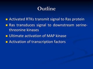 Enzyme linked cell surface receptors | PPTX