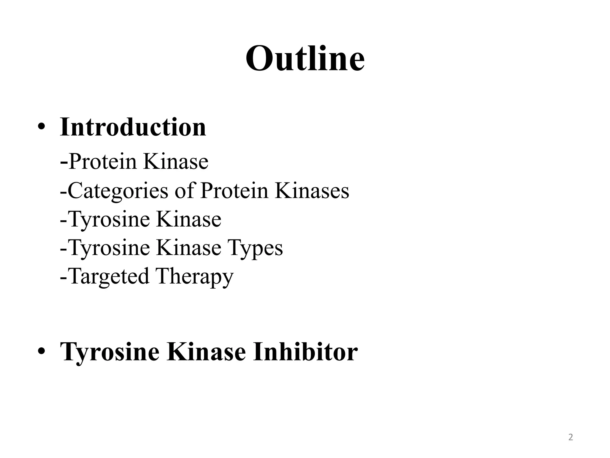 Tyrosine Kinase Inhibitors Ppt