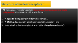 Tyrosine kinase receptors & Nuclear receptors | PPTX