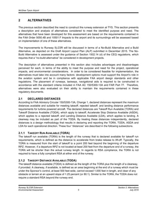 Proposed Extension of Runway 5L-23R McGhee Tyson Airport (TYS) | PDF