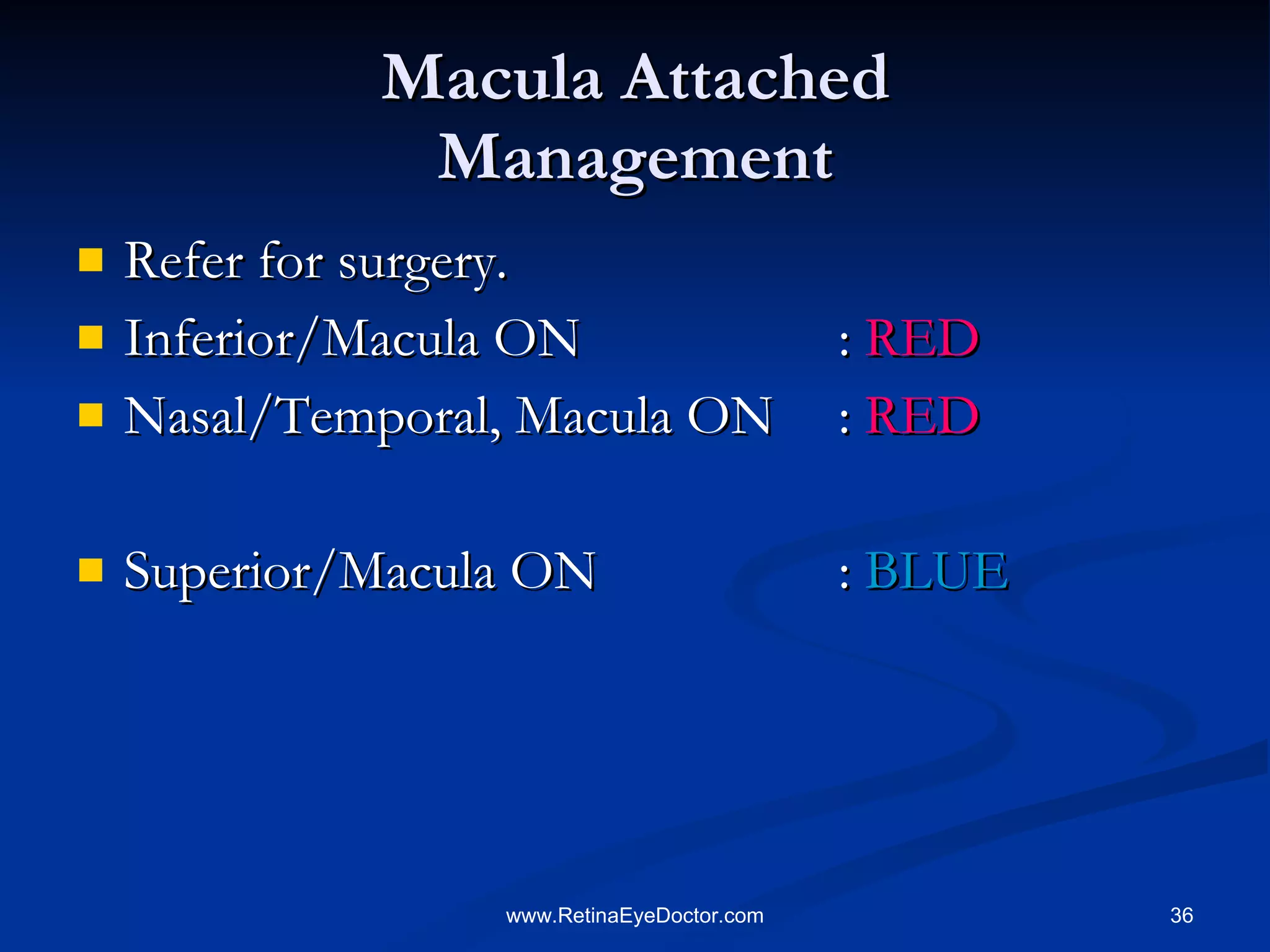 Retinal Emergencies | PPT