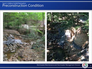 Tysons Galleria outfall restoration | PPT