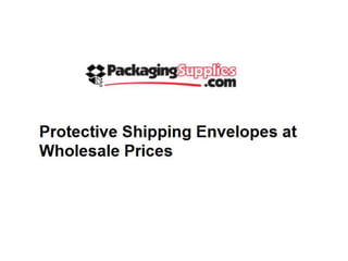 Tyvek envelopes | PPTX