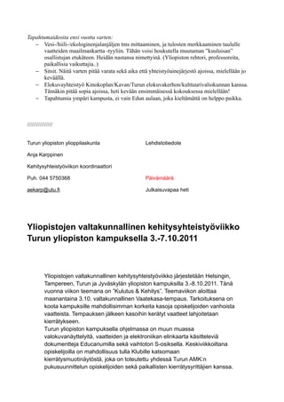 Tyy testamentti 2011 | PDF