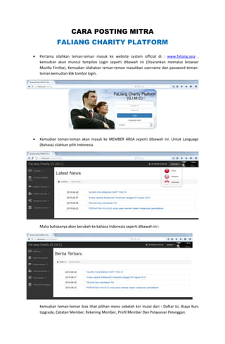Cara posting-mitra-faliang | PDF