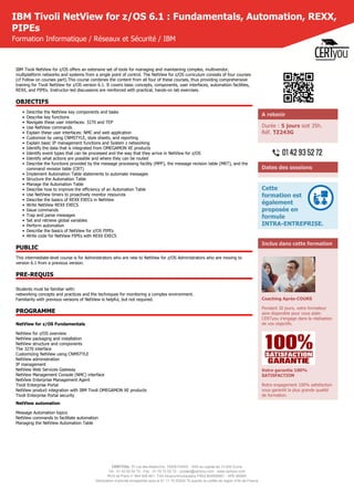 Tz243 g formation-ibm-tivoli-netview-for-z-os-6-1-fundamentals-automation-rexx-pipes | PDF | Web ...