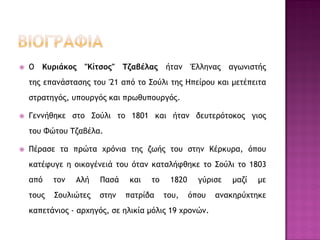 ΚΙΤΣΟΣ ΤΖΑΒΕΛΛΑΣ | PPT