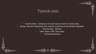 tzanck smear in psoriasis - investigation | PPT