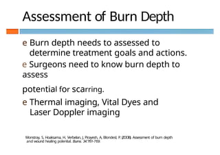 Types if burns and it's treatment detail pptx | PPTX