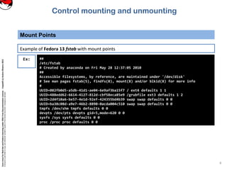 101 4.3 control mounting and unmounting of filesystems | PPT