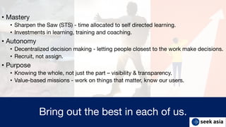 Tze Chin Tang - Path to Agility | PPT