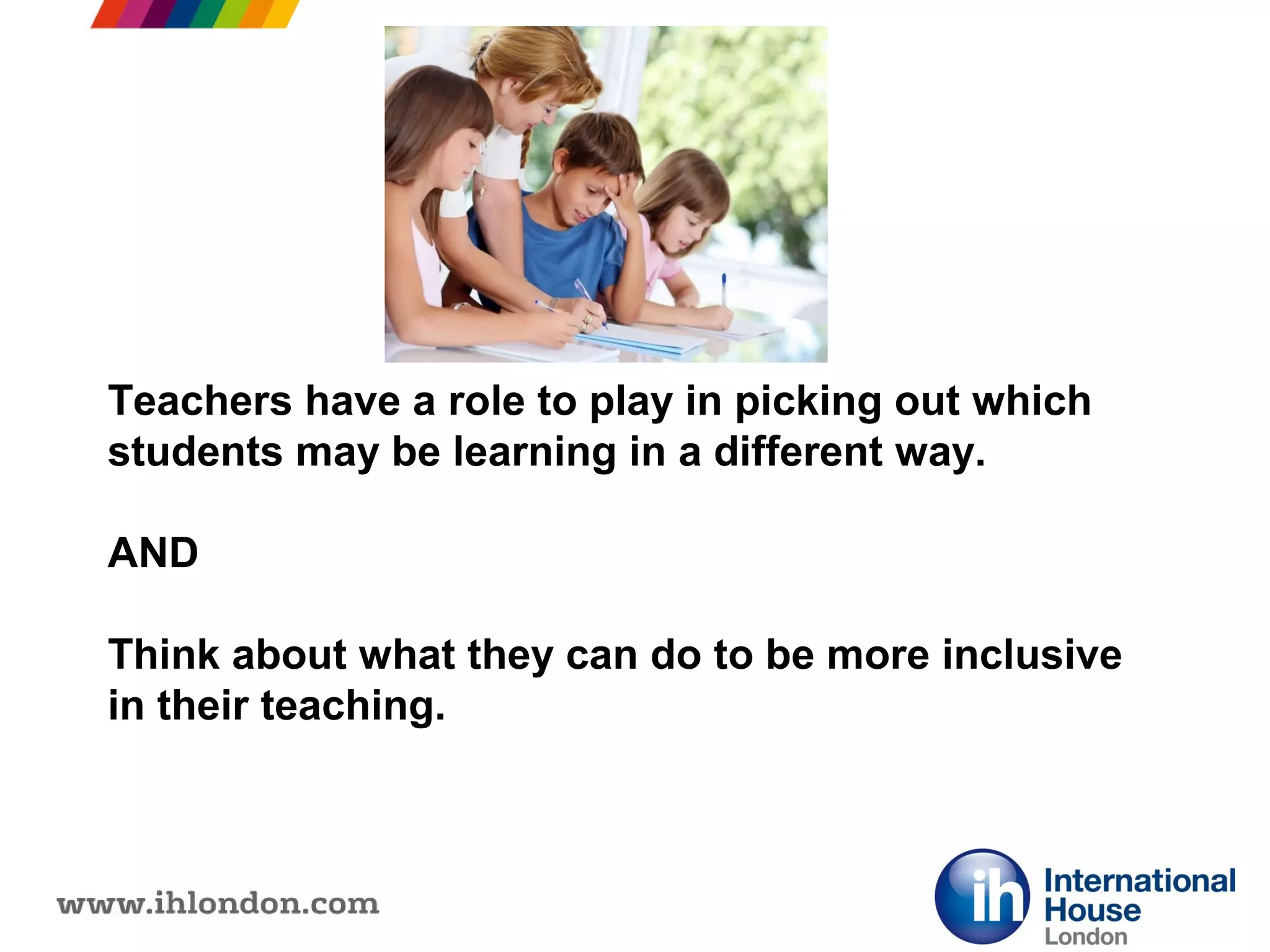 Varinder Unlu: Students with specific learning differences | PPT