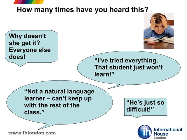 Varinder Unlu: Students with specific learning differences | PPT