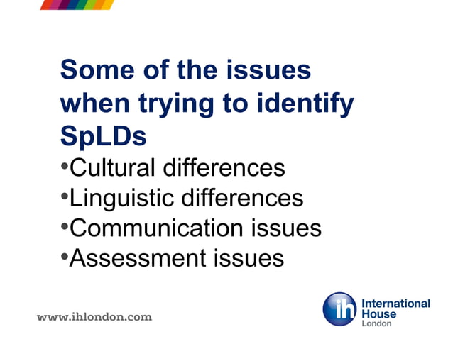 Varinder Unlu: Students with specific learning differences | PPT