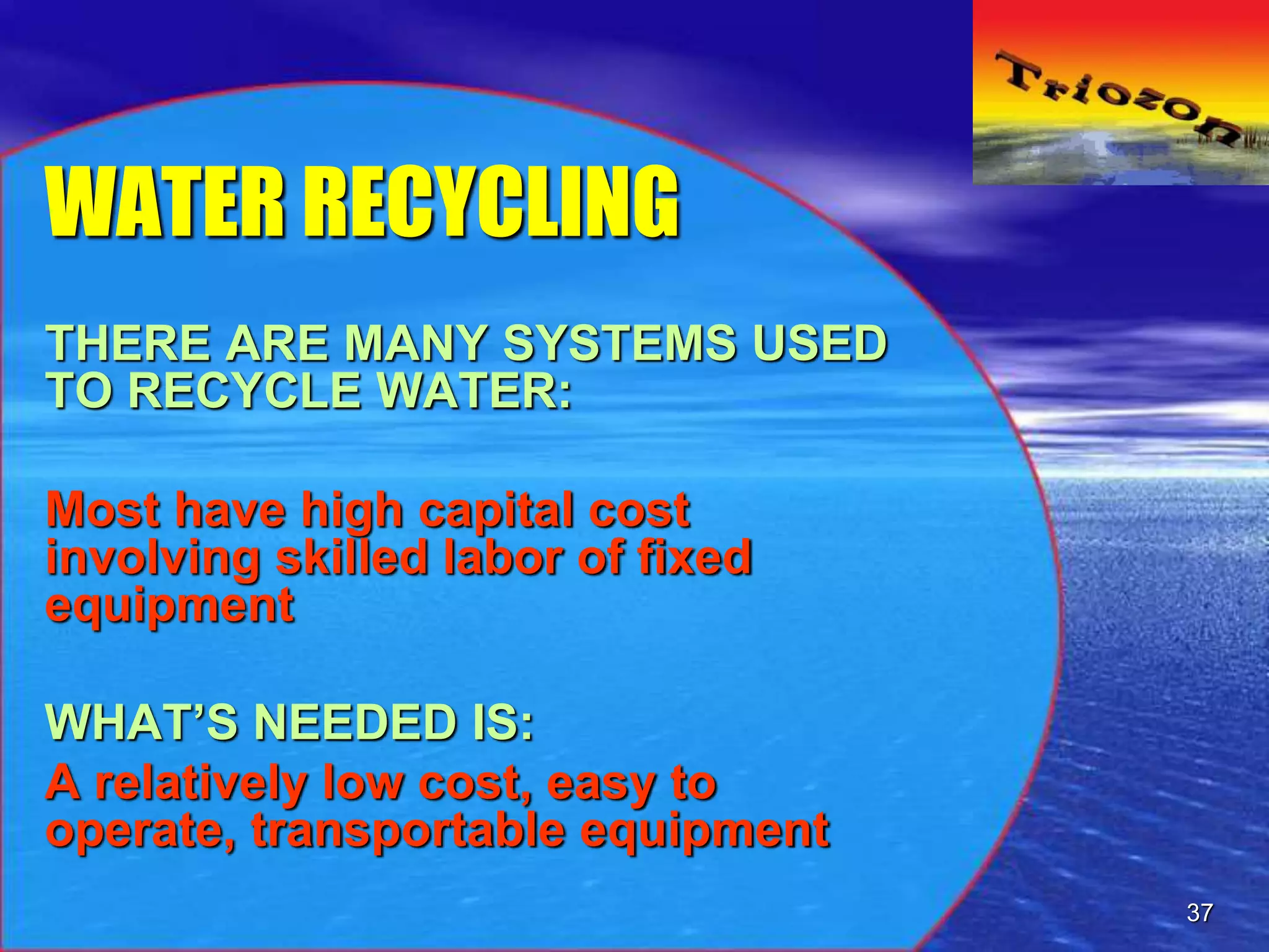 AquaCulture-Bio Security "Triozon" concept | PPT