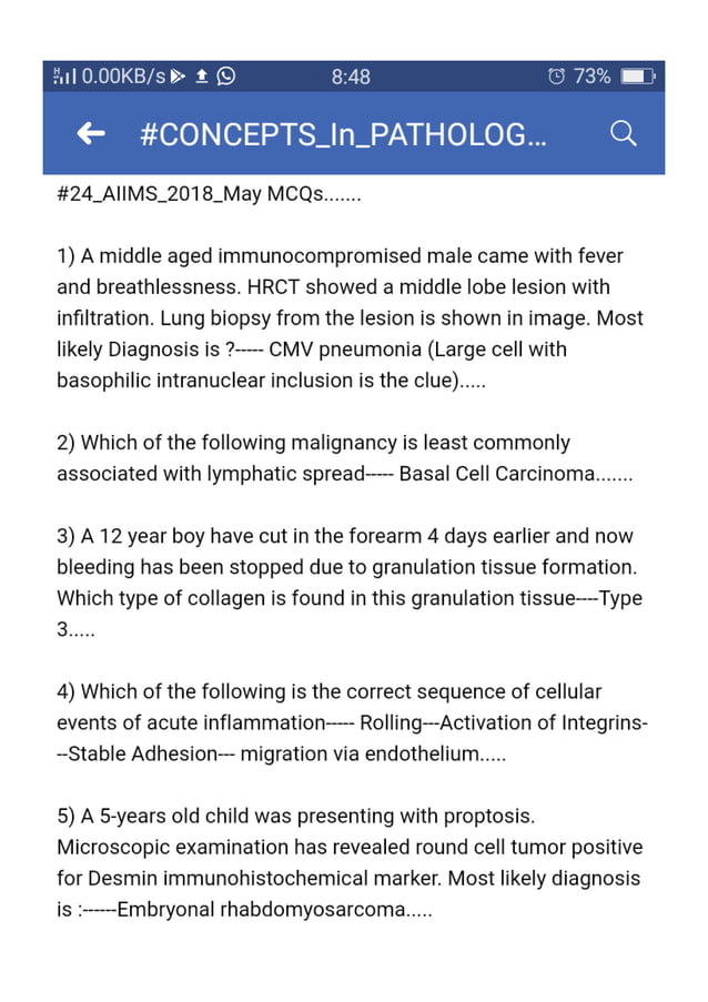 Pathology questions 1 | PDF