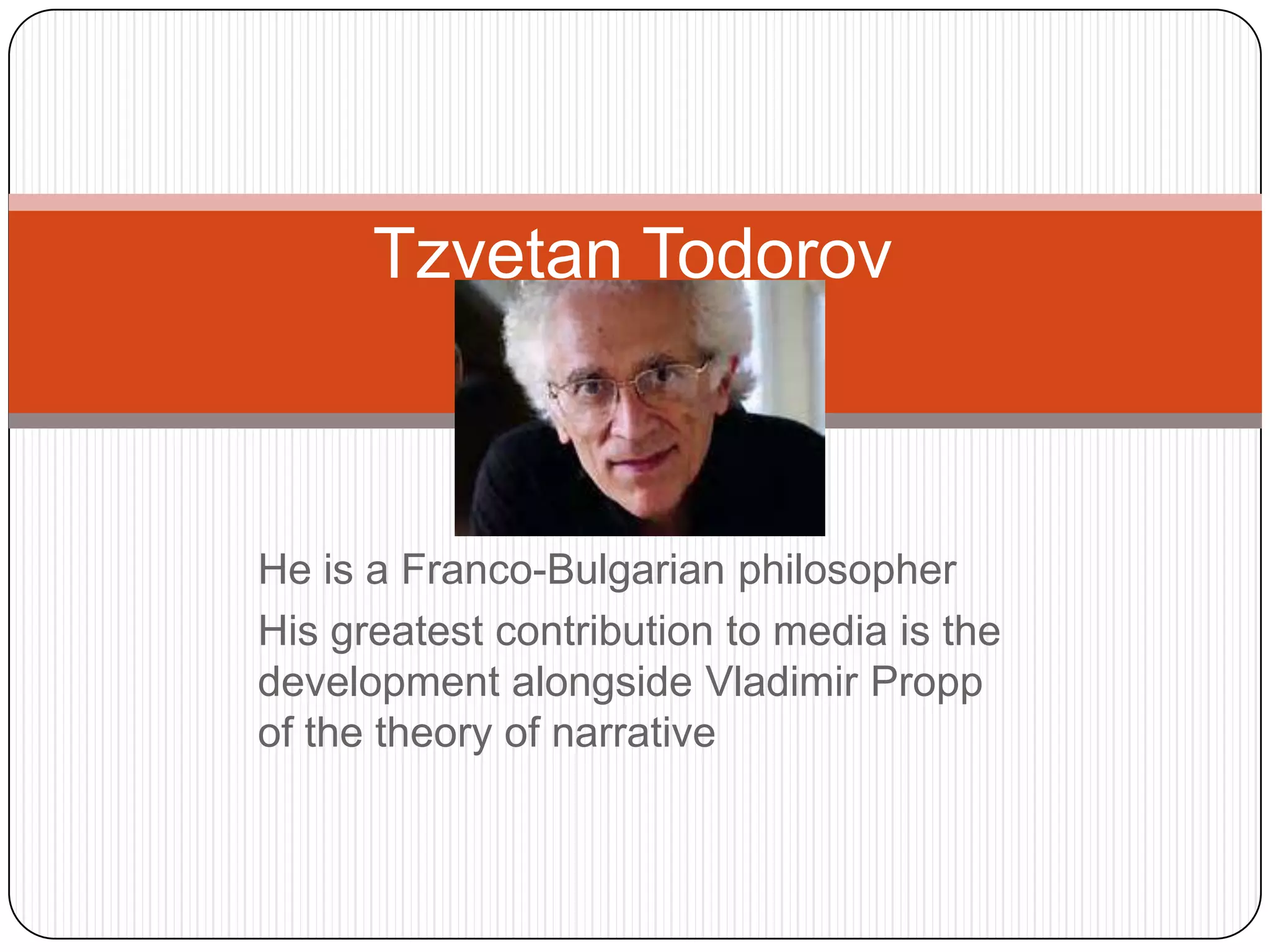Tzvetan todorov | PPTX