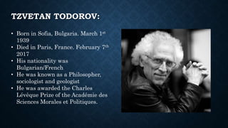 Tzvetan todorov’s narrative theory | PPTX