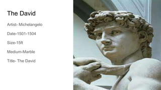 Art history presentation | PPT