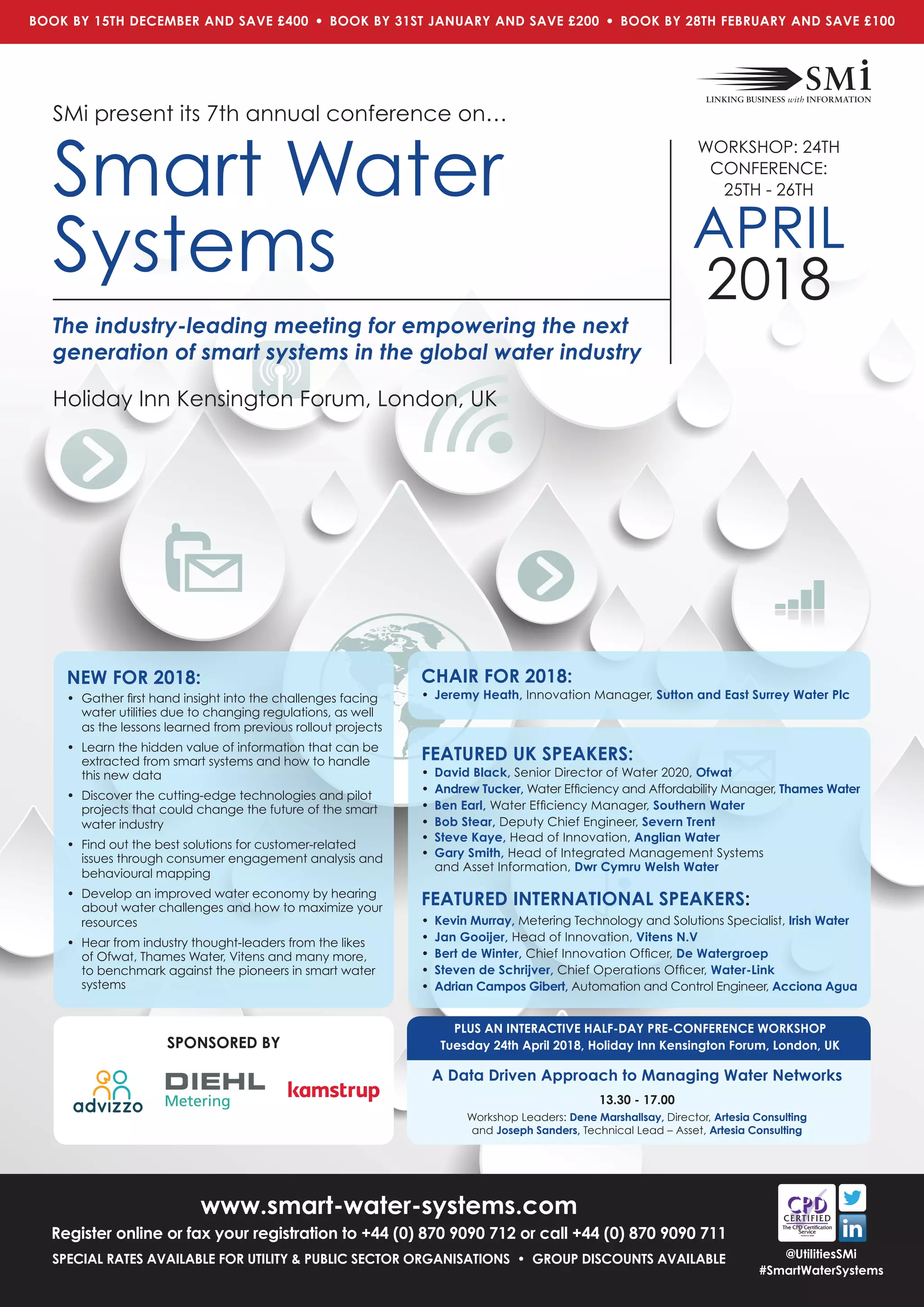 SMi Group's Smart Water Systems 2018 conference | PDF
