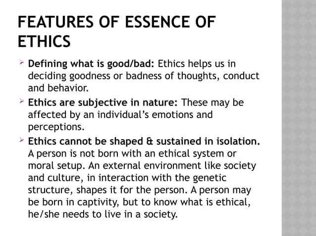 Introduction to Ethics and its dimensions | PPTX