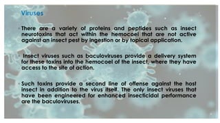 Scope of Genetic Engineered Microbes and Parasitoids in Biological ...