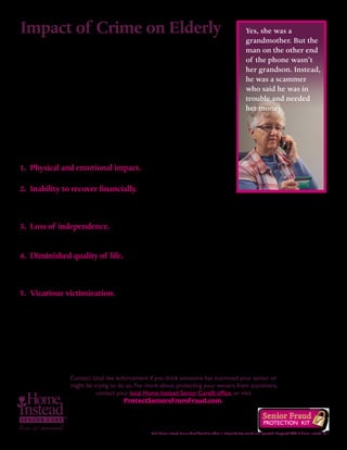 Senior Fraud Protection Kit - U.S. | PDF