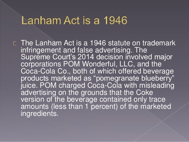 U.S. Supreme Court Ruling Protects Consumer Rights Under Lanham Act