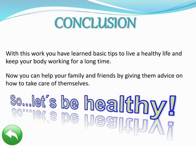 U.4 taking care of our body | PPT