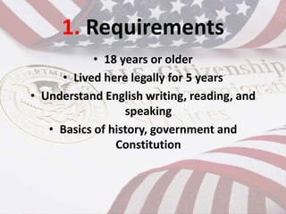 Form N-400, U.S. Citizenship Naturalization Forms | PPTX