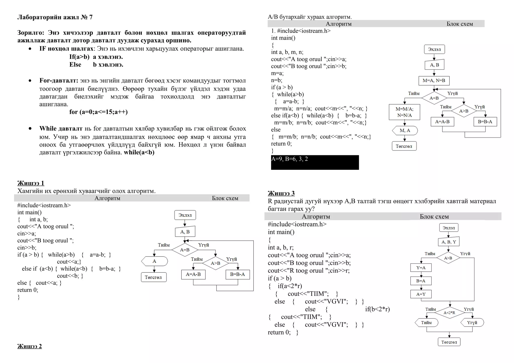 U.cs101 лаборатори 7 | PPT