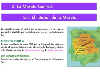U.d. 3 el relieve y hidrografía de españa | PPT