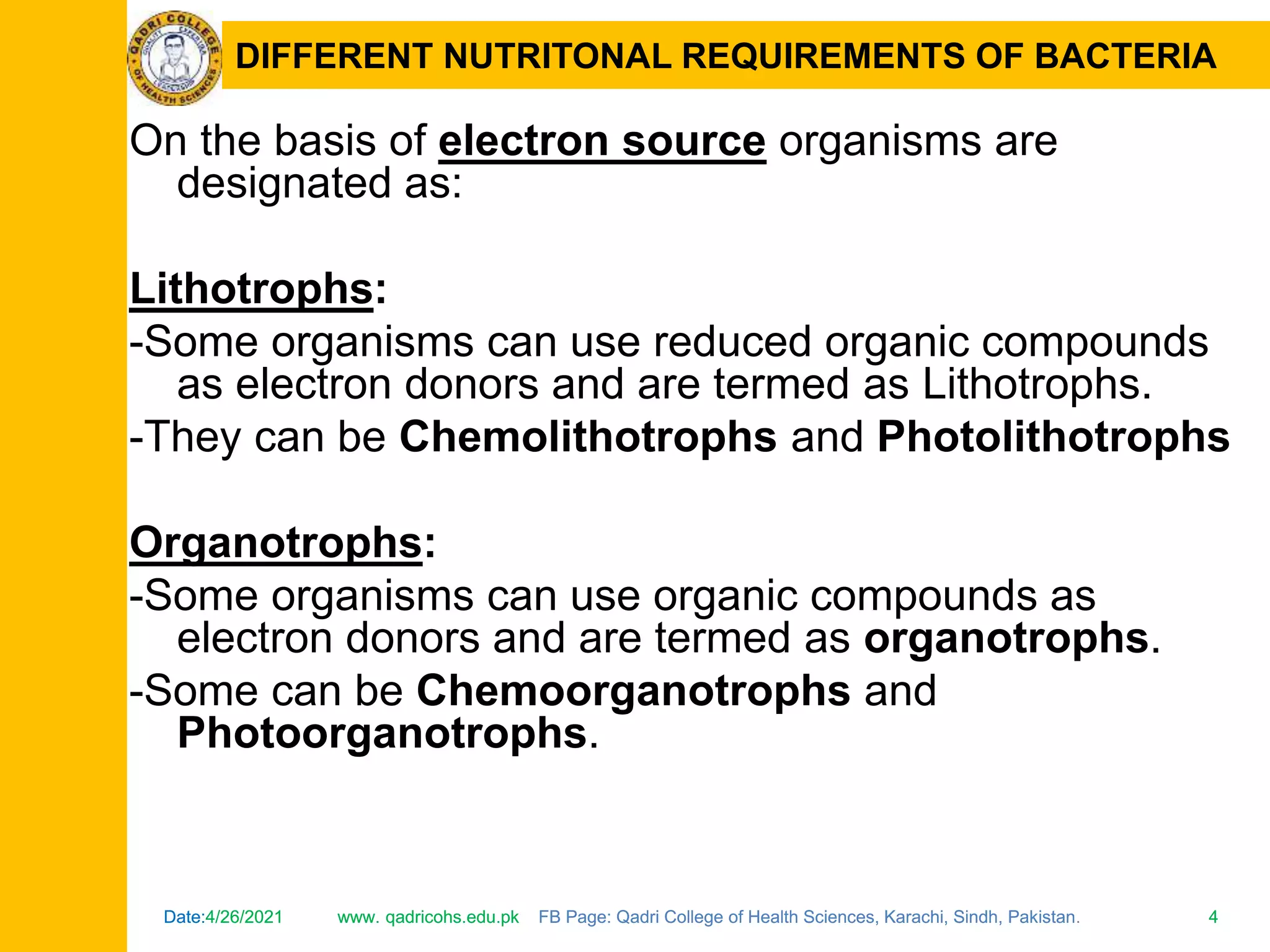 U 1, 7 of 7 classification of bacteria | PPTX