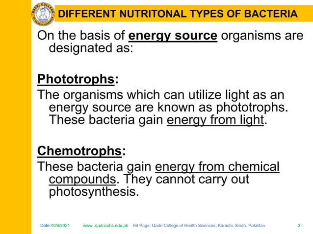 U 1, 7 of 7 classification of bacteria | PPTX