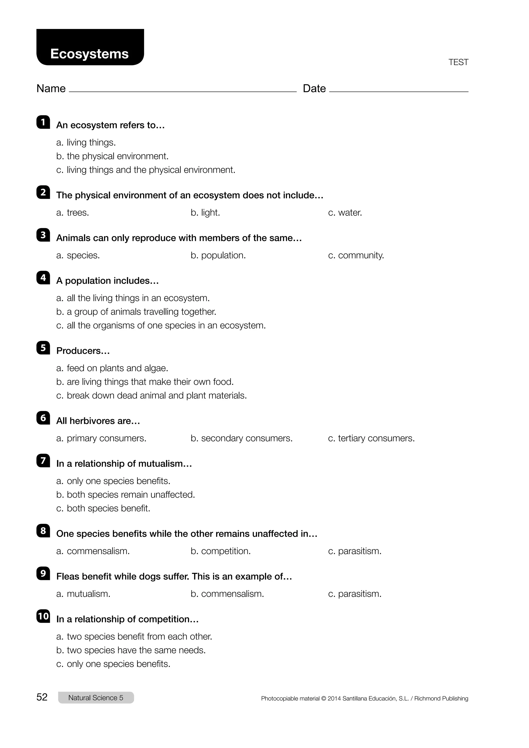 U.4 naturales-ecosystem 5 | PDF