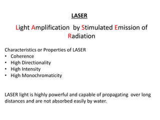 laser rays physics | PPT