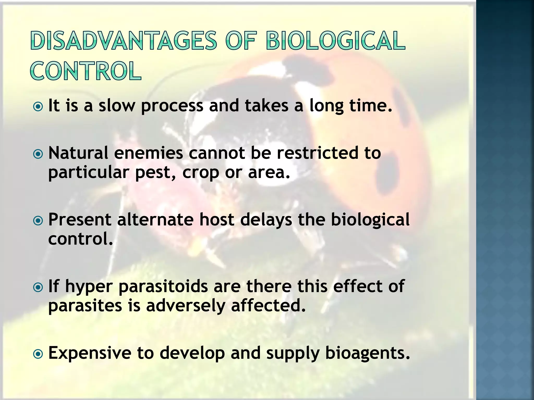 Introduction to Biological Control of Insect Pests | PDF