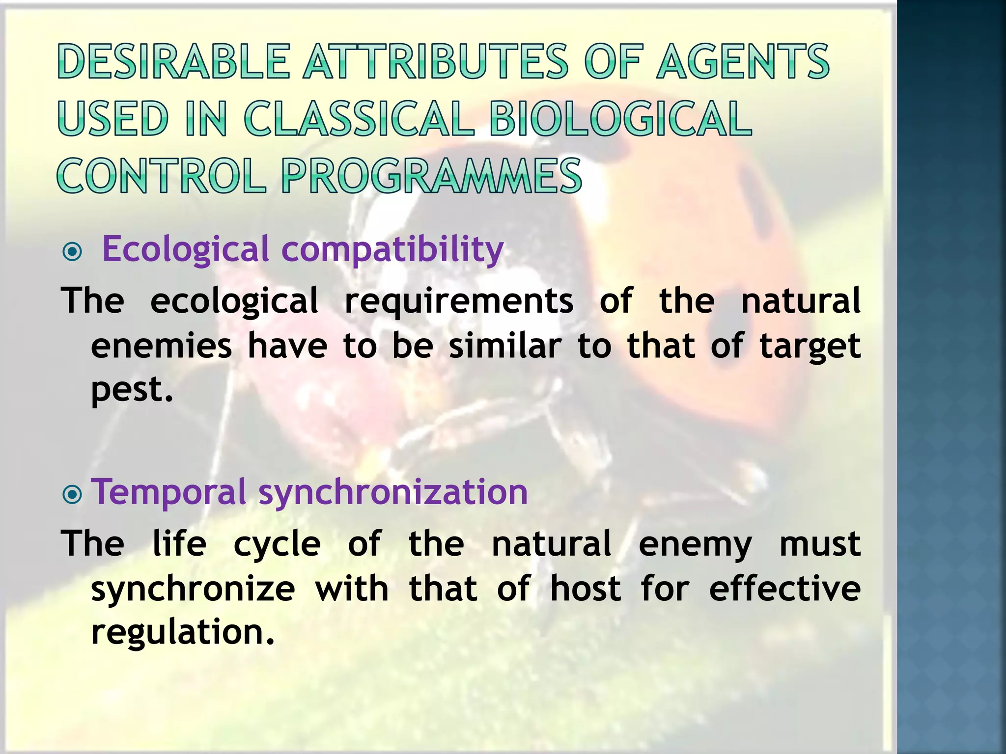 Introduction to Biological Control of Insect Pests | PDF