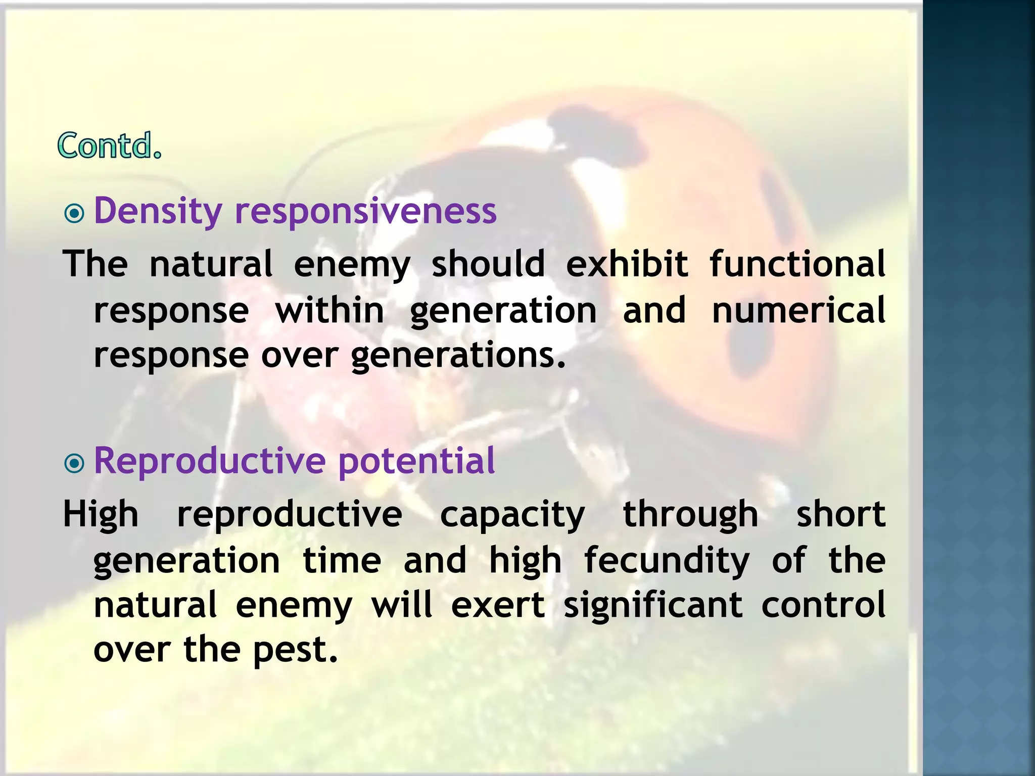 Introduction to Biological Control of Insect Pests | PDF