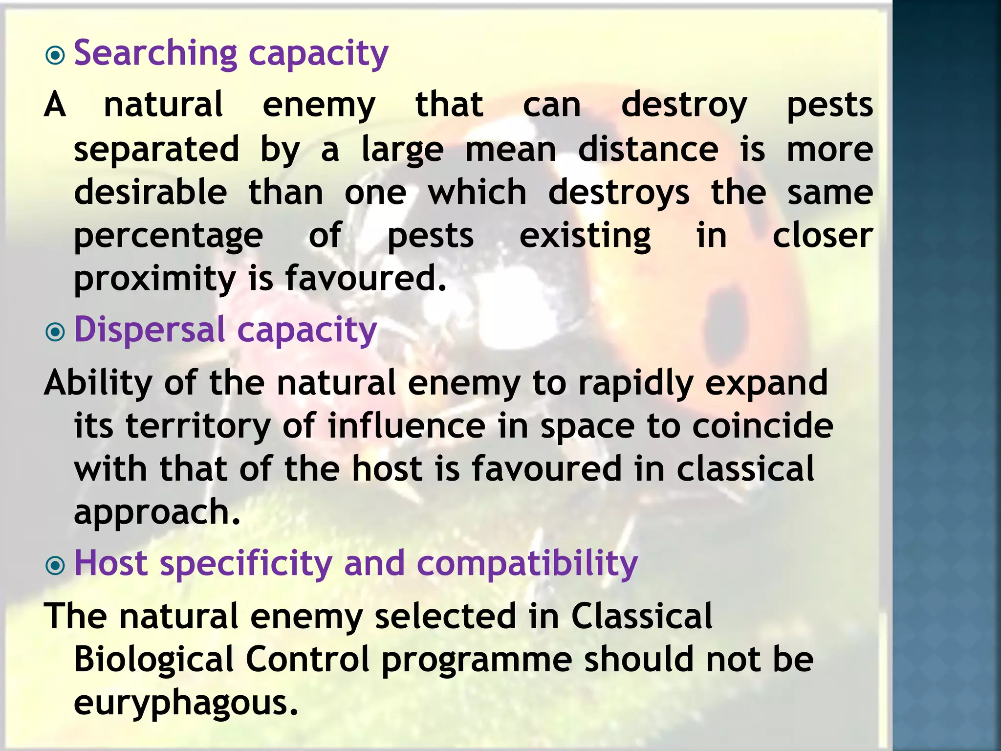 Introduction to Biological Control of Insect Pests | PDF