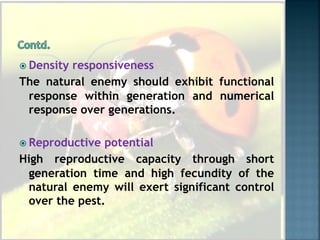 Introduction to Biological Control of Insect Pests | PDF