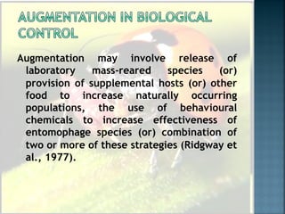 Introduction to Biological Control of Insect Pests | PDF