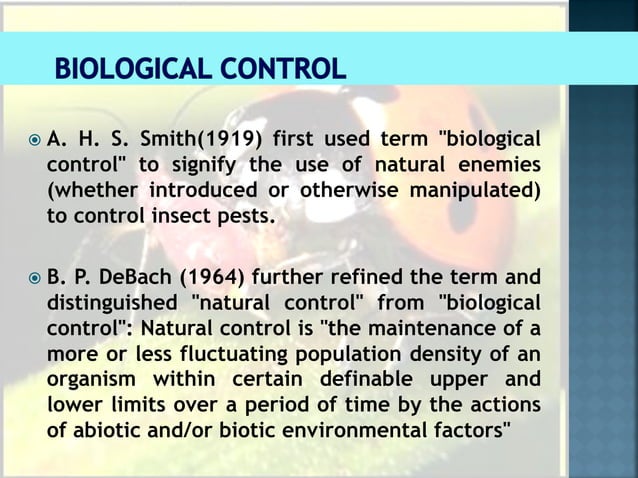 Introduction to Biological Control of Insect Pests | PDF | Beekeeping ...