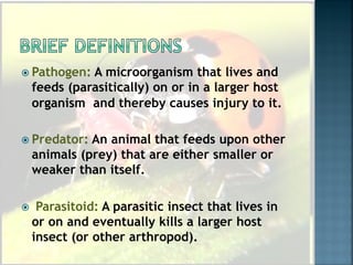 Introduction to Biological Control of Insect Pests | PDF