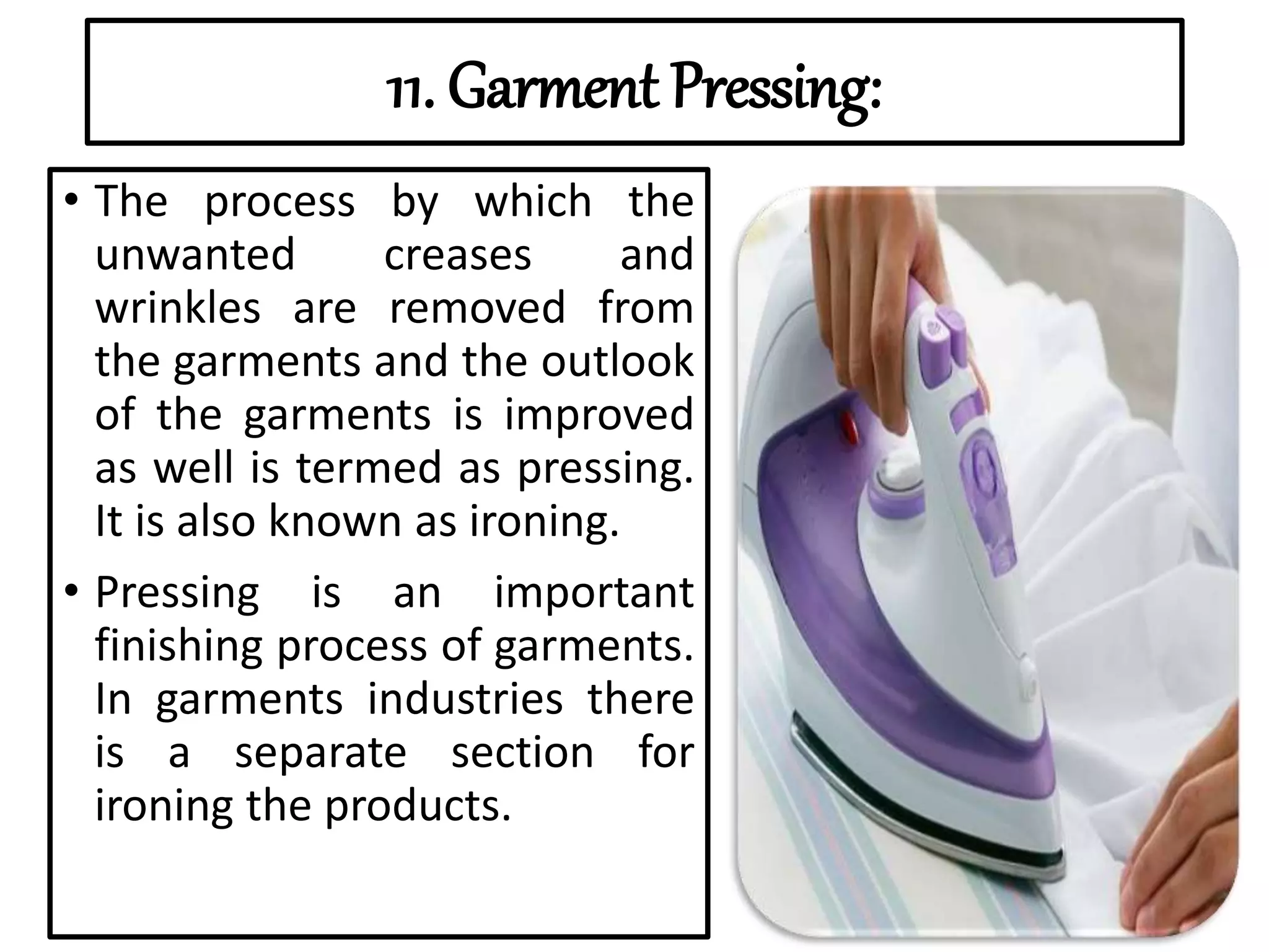 U 1 introduction to garment industry | PPTX