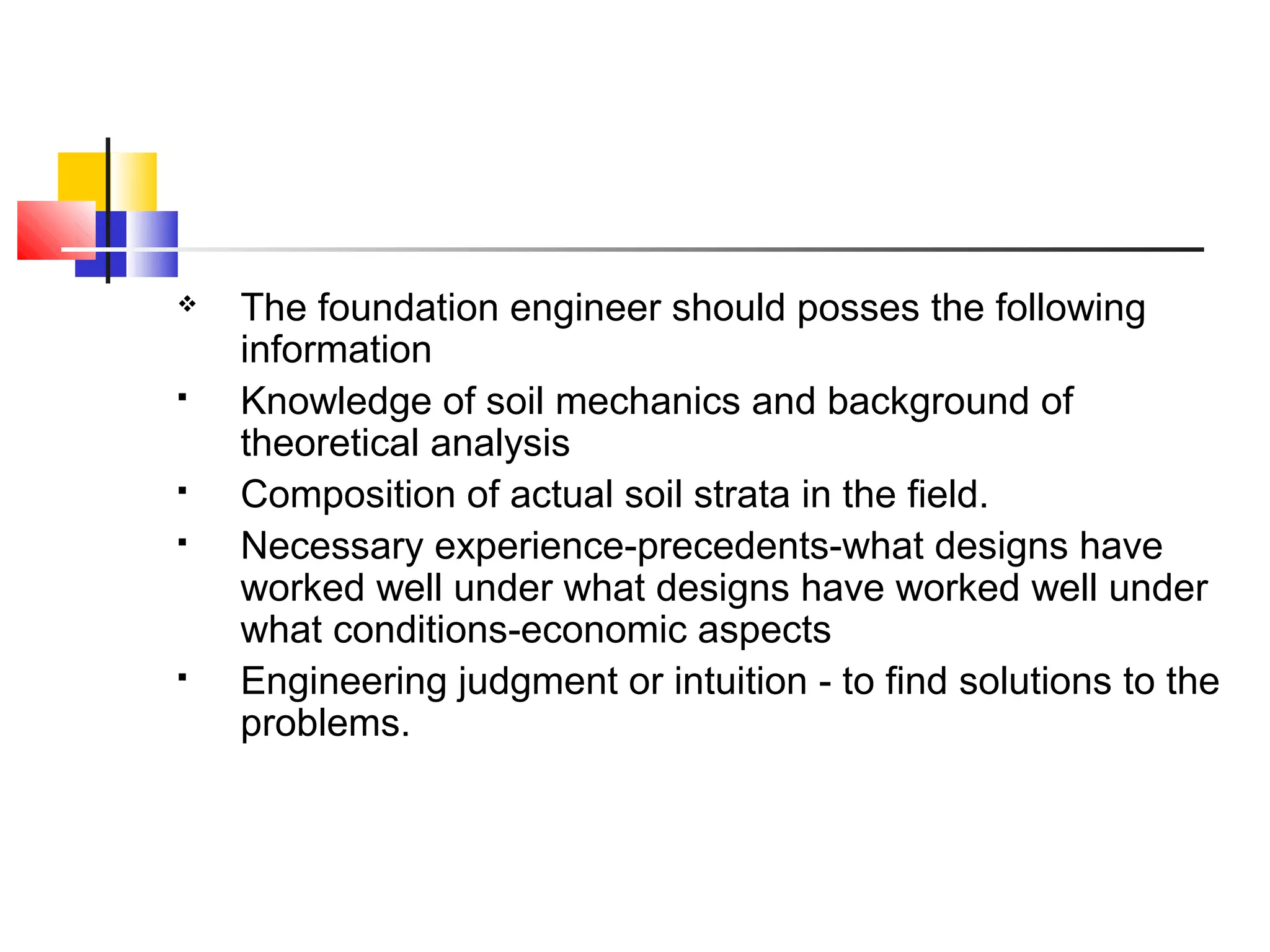 Foundations and Introduction | PPT | Civil Engineering Industry ...