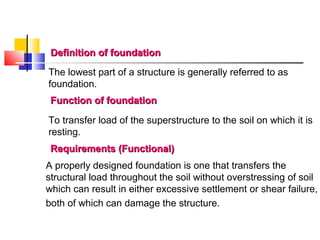 Foundations and Introduction | PPT