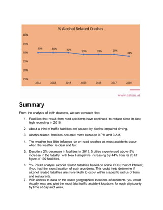 U.S. Road Accidents Data Analysis and Visualization | DOCX